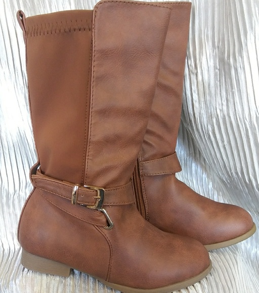 Shoes | New Girls Brown Knee High Winter Boots | Poshmark